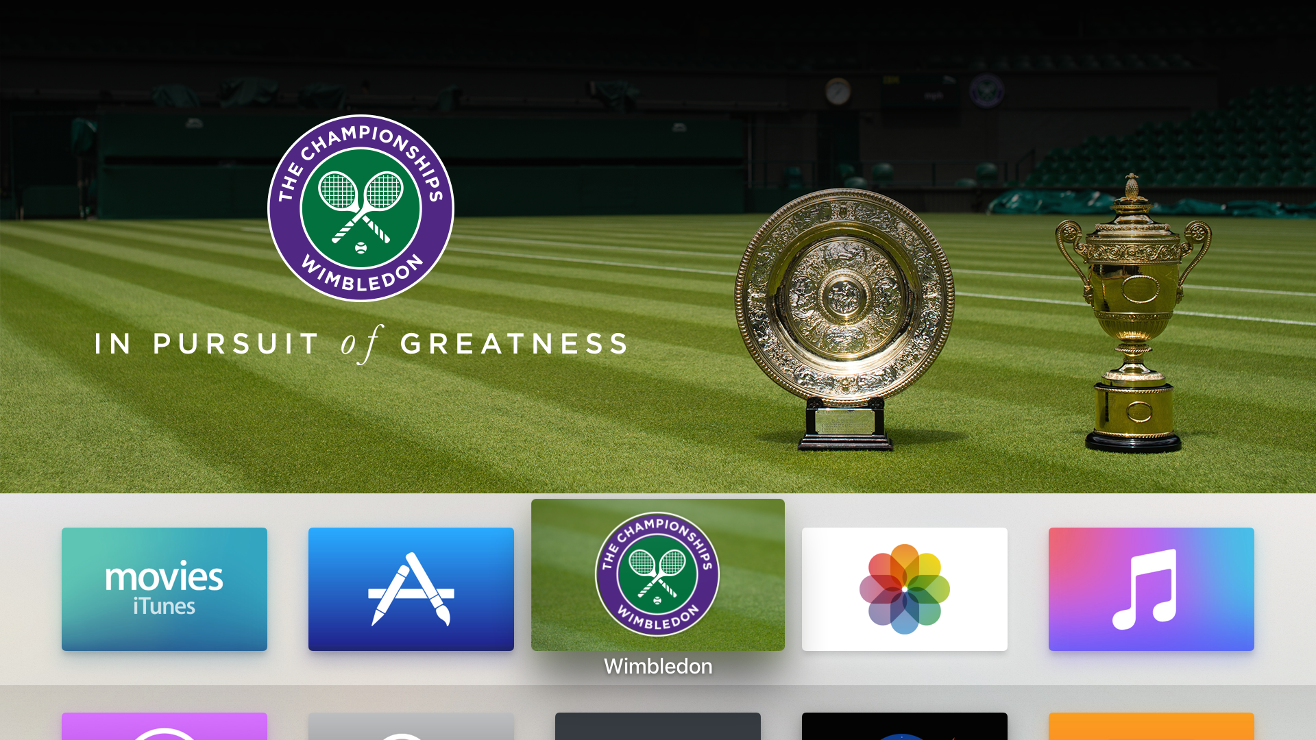 Wimbledon dit jaar ook live op Apple TV
