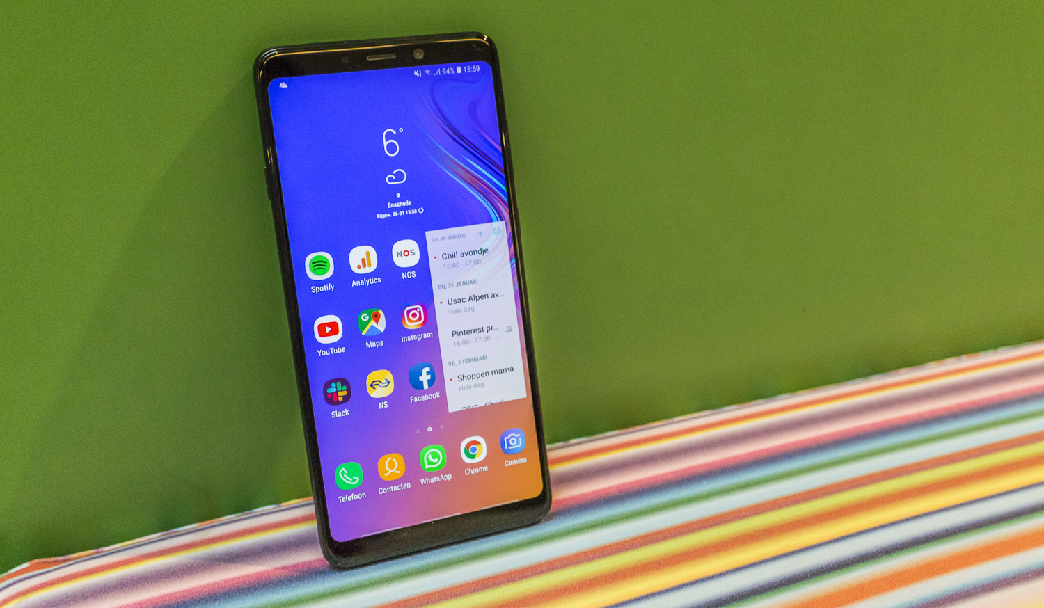 Samsung Galaxy A9 2018 review: dure middenklasser schiet tekort