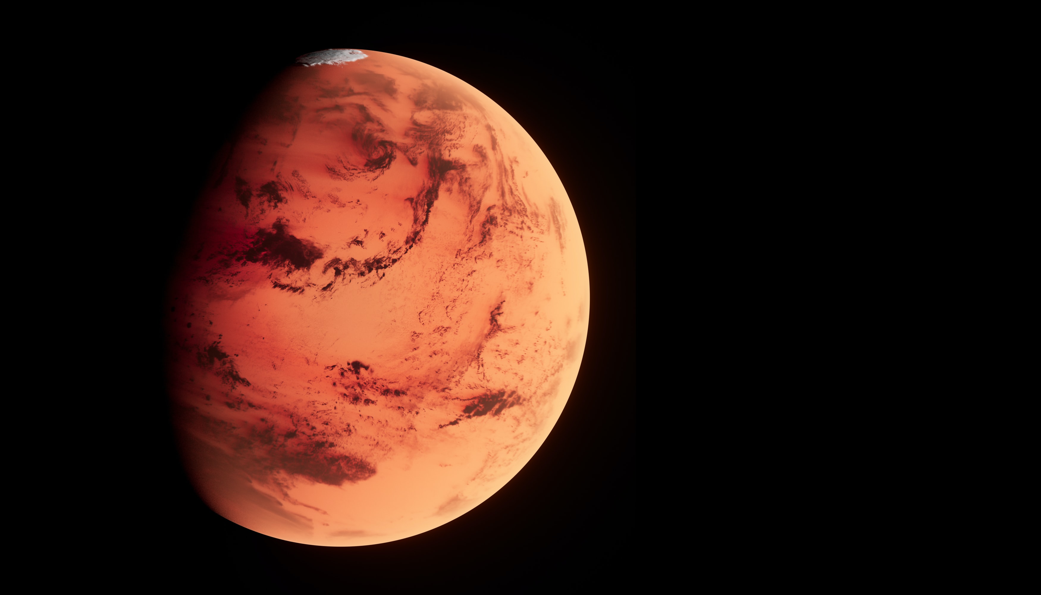 Mars vannacht met de maan te zien (maar niet zonder geluk)